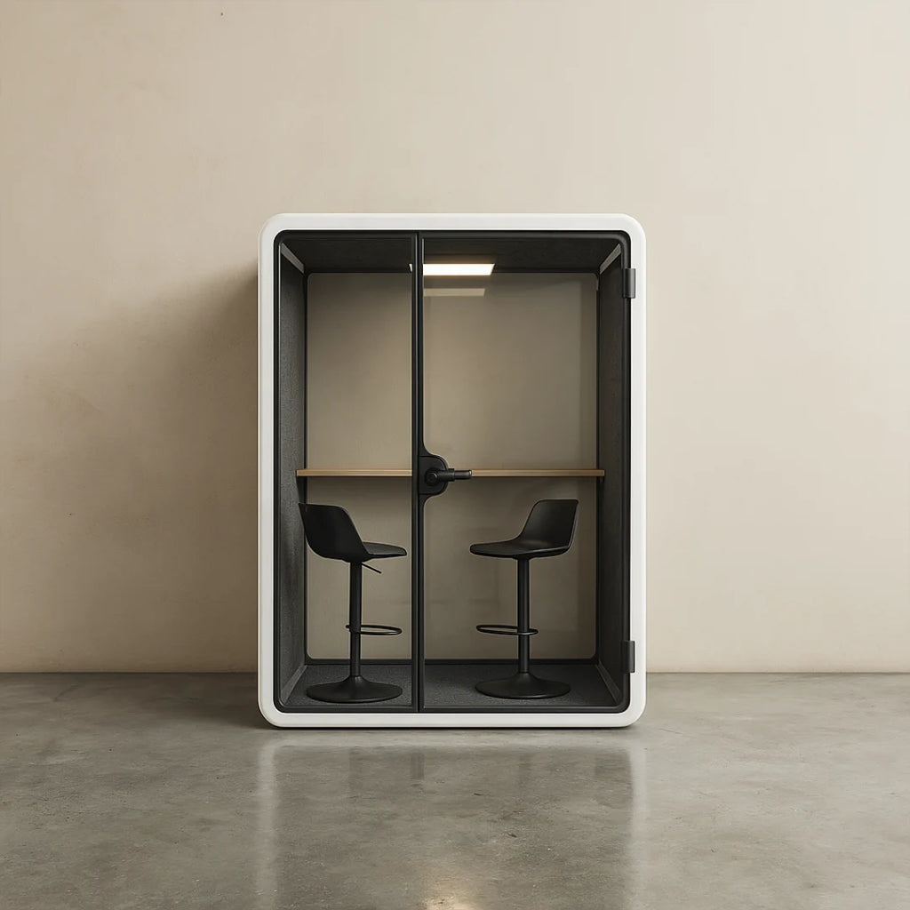 Office Pod: 2 Person Office Phone Booth by Thinktanks