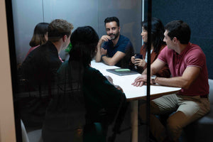 Office Pod: 6 Person Meeting Pod by Thinktanks